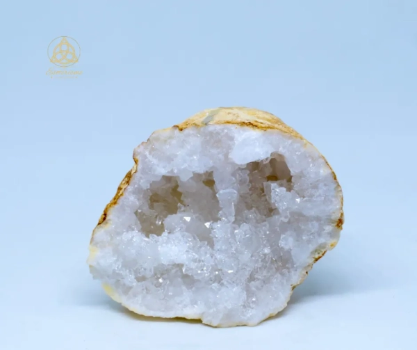 Mini Géode Cristal de roche A 93g | Esoterisme By William Wood